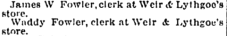 JAMES W. FOWLER (1838-1899) Son of James, Grandson of Godfrey – THE ...